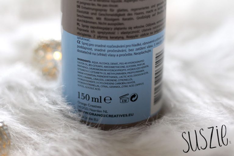 This is it No Frizz Invisible Hair Oil Serum, No Frizz Detangling Spray ...